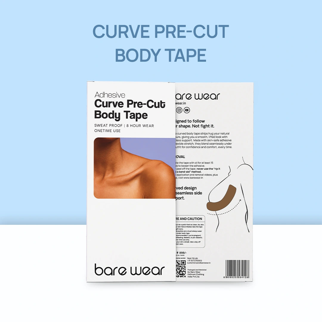 Curve Pre Cut Body Tape – barewear.in